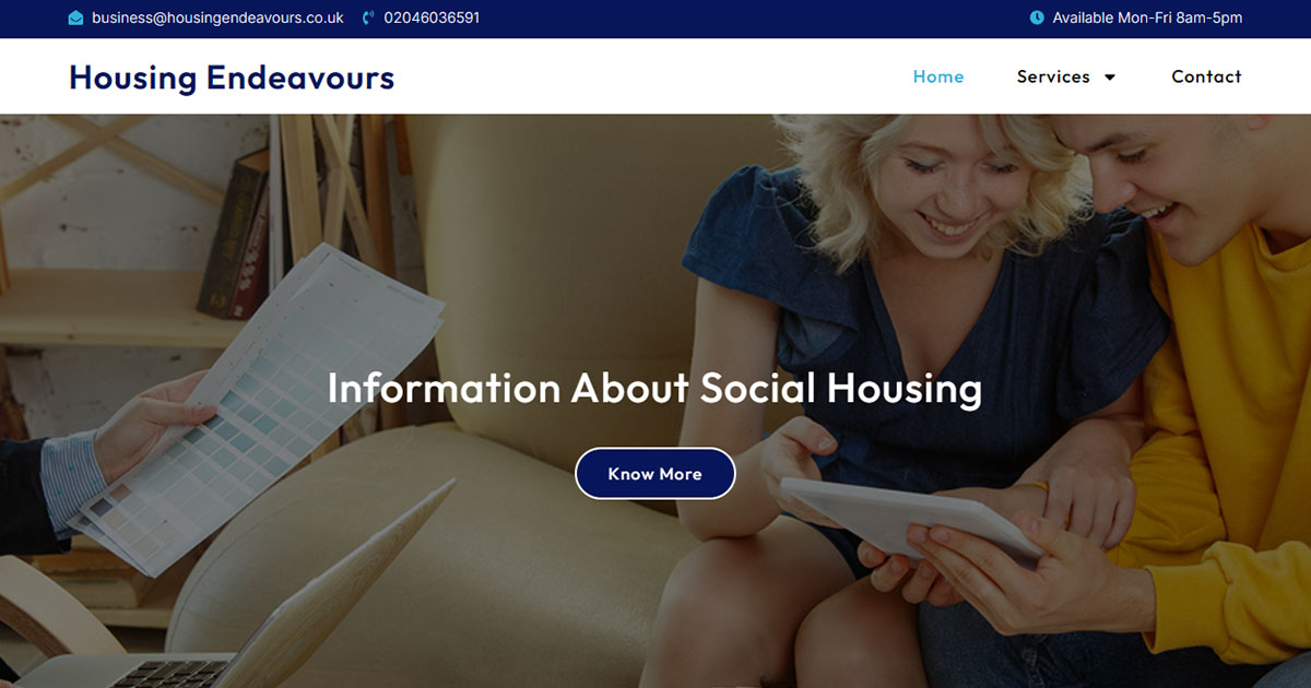Housing Endeavours - Affordable Housing & Rent Solutions UK